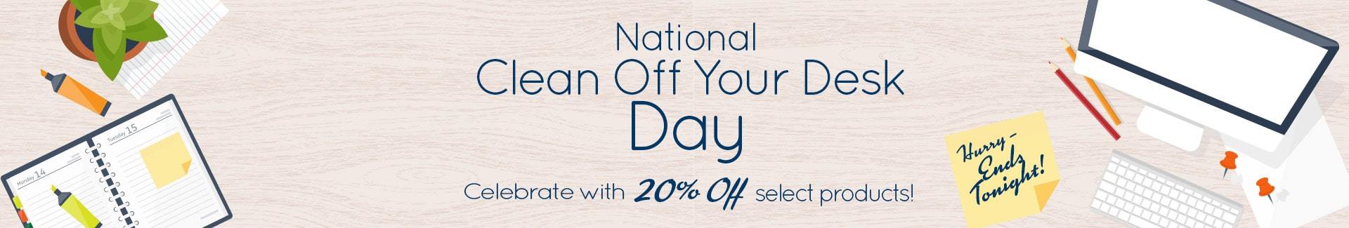 National Clean Off Your Desk Day – BulbHead