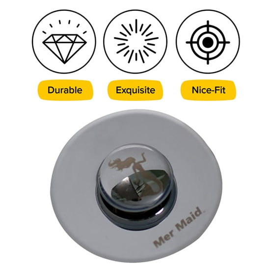 Mer-Maid Drain Magic Universal Sink Stopper | BulbHead