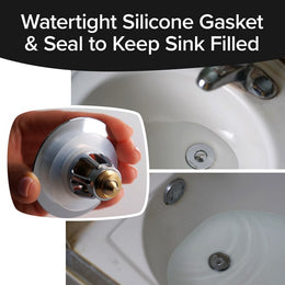 Mer-Maid Drain Magic Universal Sink Stopper | BulbHead