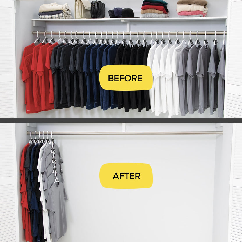 Maximize Closet Space with RUBY Space Triangles! – BulbHead