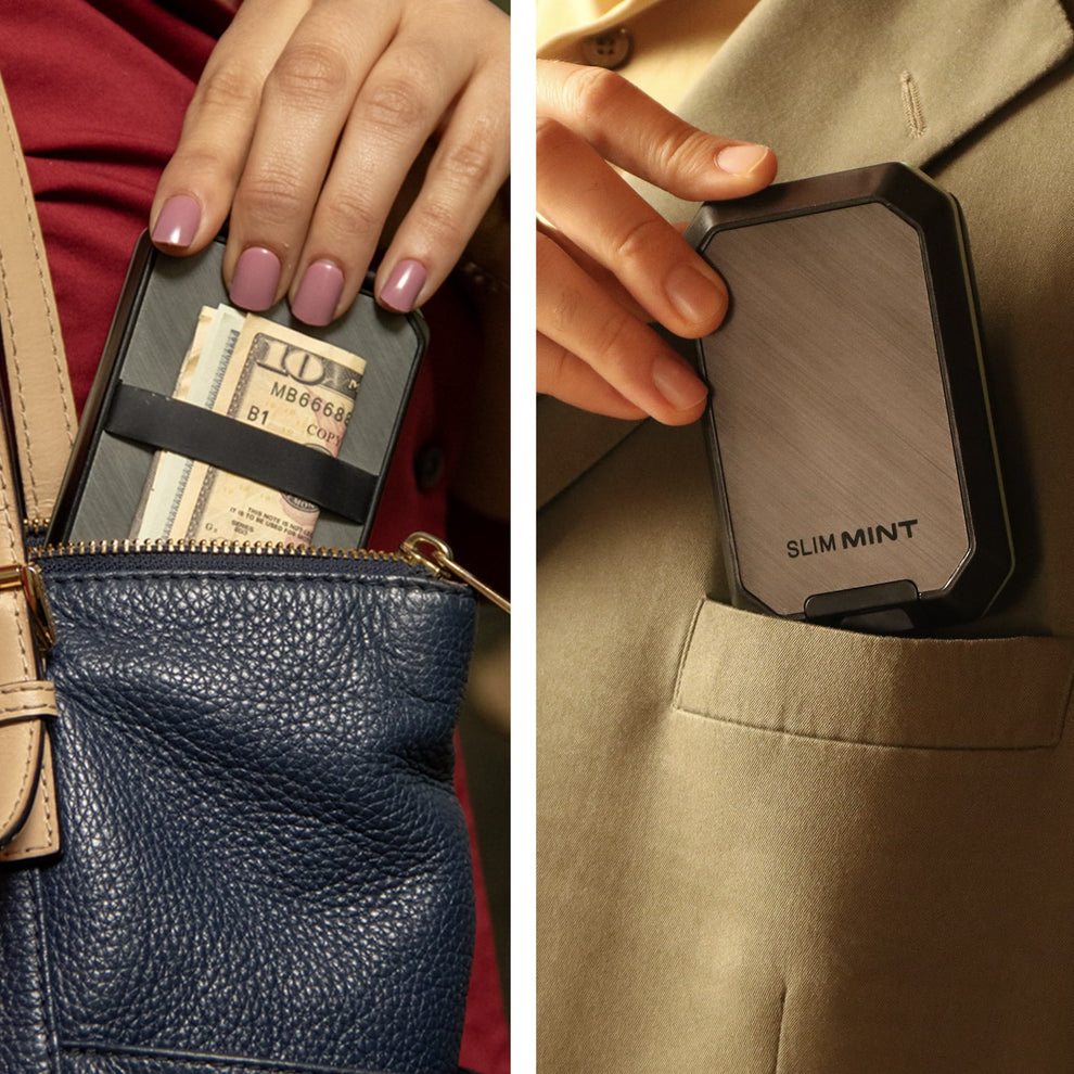 Slim Mint Wallet | BulbHead