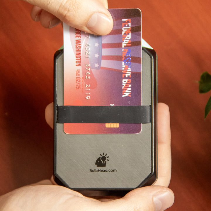 Slim Mint Wallet | BulbHead