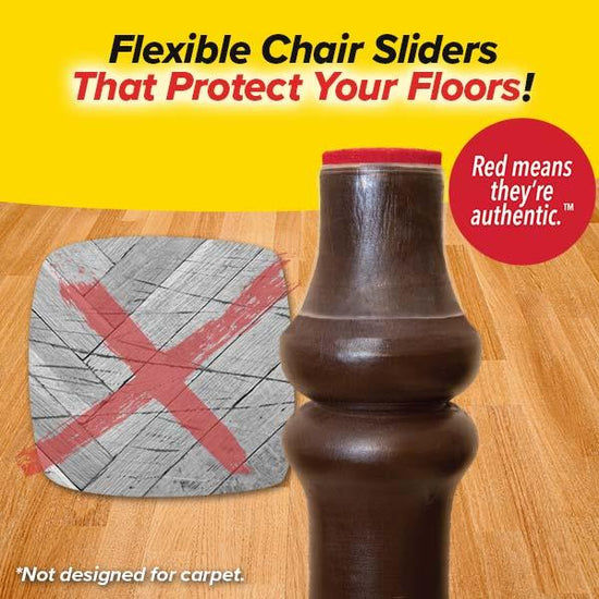 Ruby Slider Floor Protectors | BulbHead