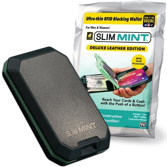 Slim Mint Wallet | BulbHead